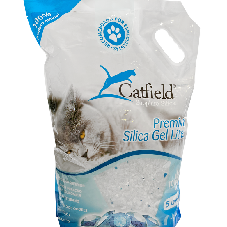 Catfield Sapphire Premium Silica Gel Arena Absorbente para gatos ...